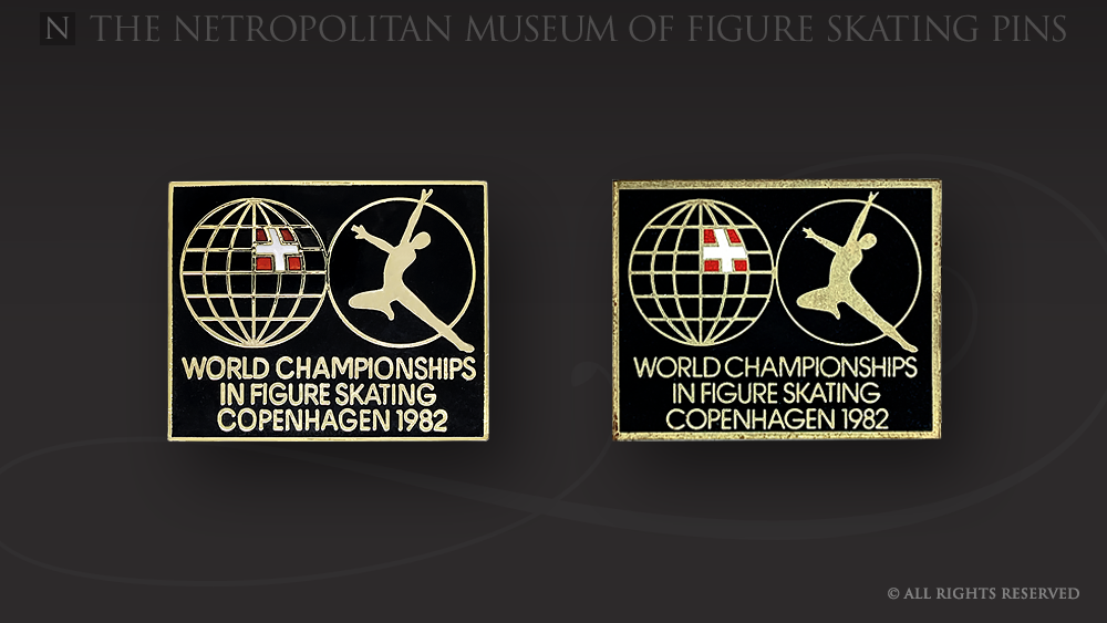 1982 World Figure Skating Championships Pins: A Sellout Crowd. – Figure ...